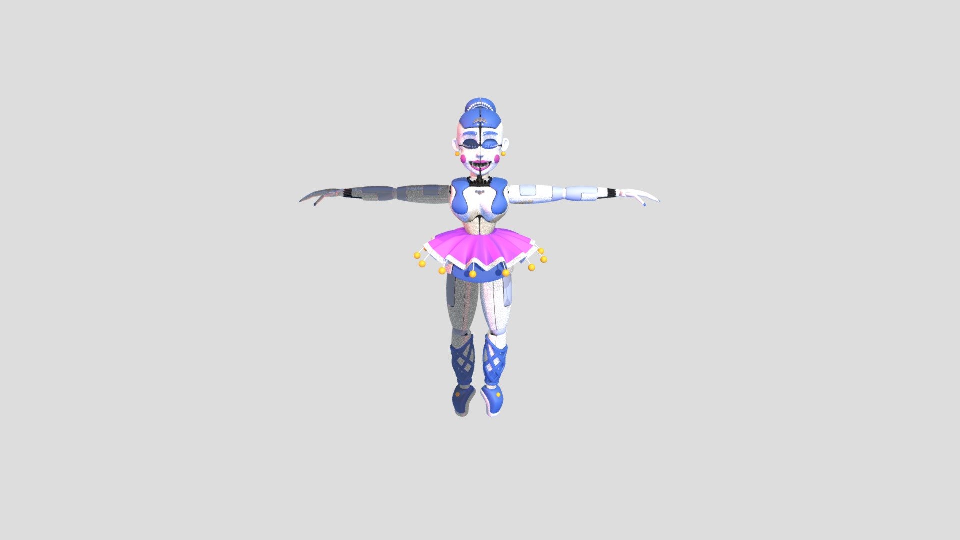 Ballora - Download Free 3D model by universeau97 [ef901a8] - Sketchfab