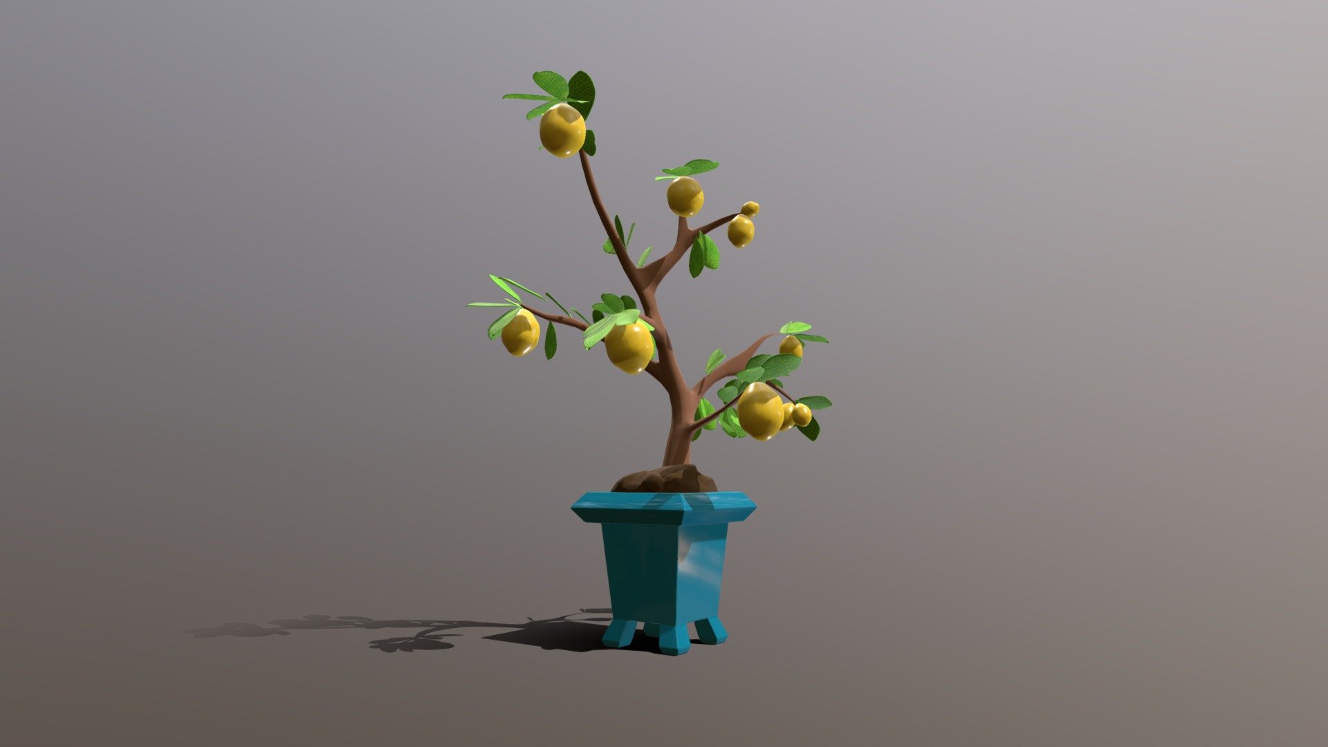 Lemon Tree- Plant Project 116 - Download Free 3D model by tbrelage ...