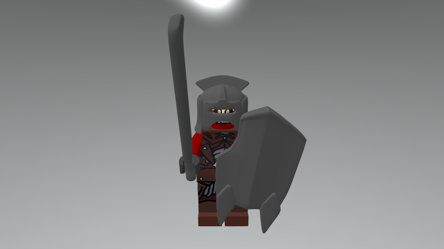 Urukhai Lego - 3D model by keldath [ef90de5] - Sketchfab