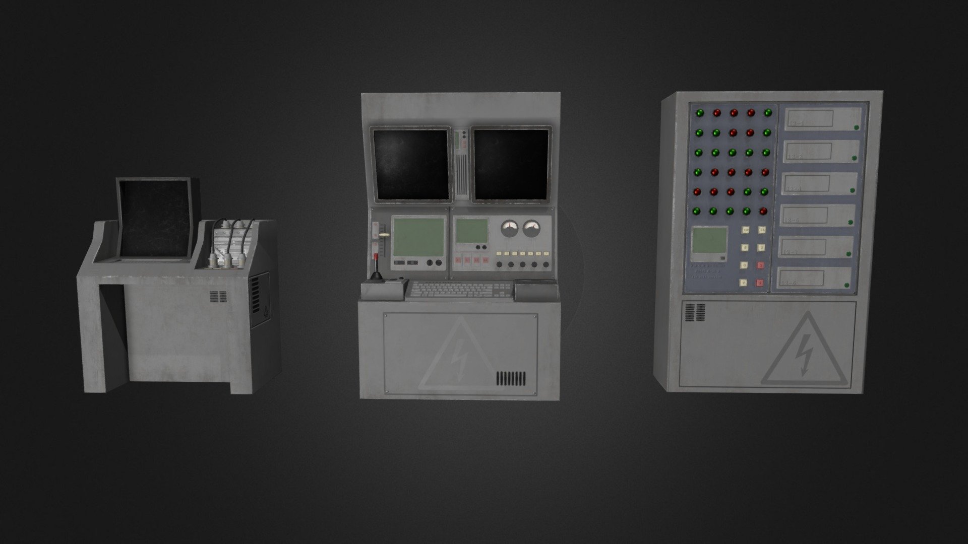 Big Computers (Alien Shooter) - 3D model by Sovakin (@svkn.off ...