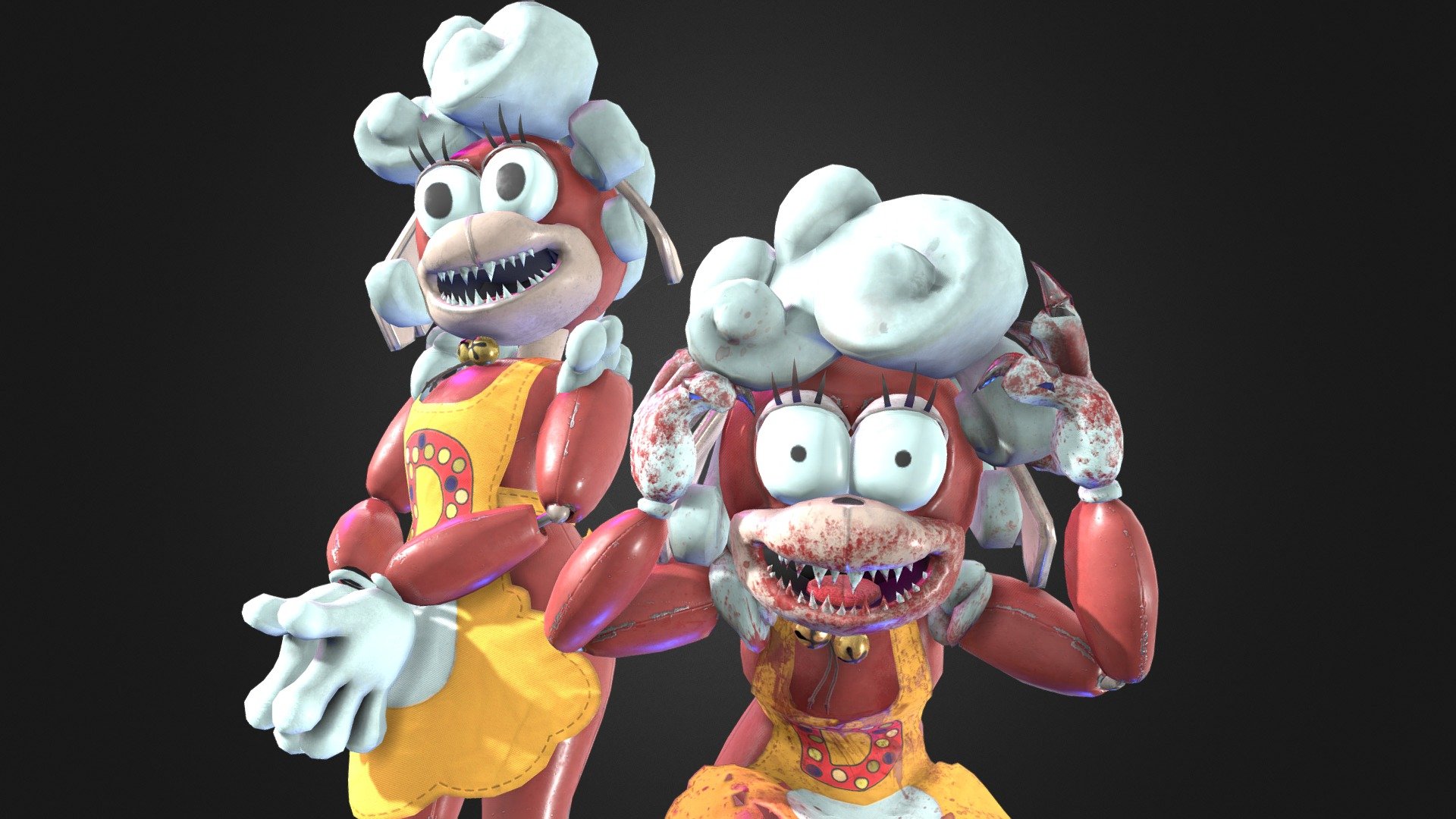 Kind the Sheep (Evil) (Case 2) - 3D model by JackG205_2 [ef91c25 ...