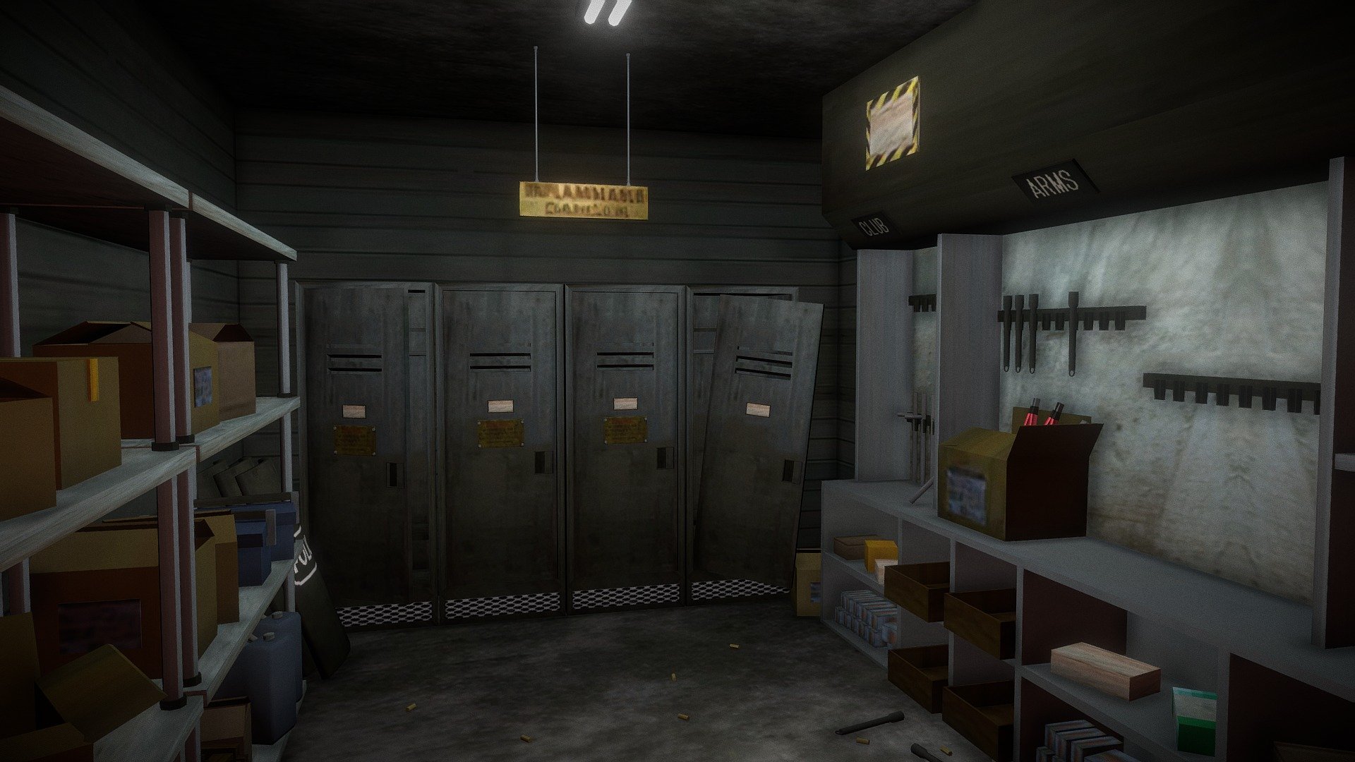 WeaponStorage - 3D model by Biohazard Rooms (@Perriqueso) [ef91db0 ...