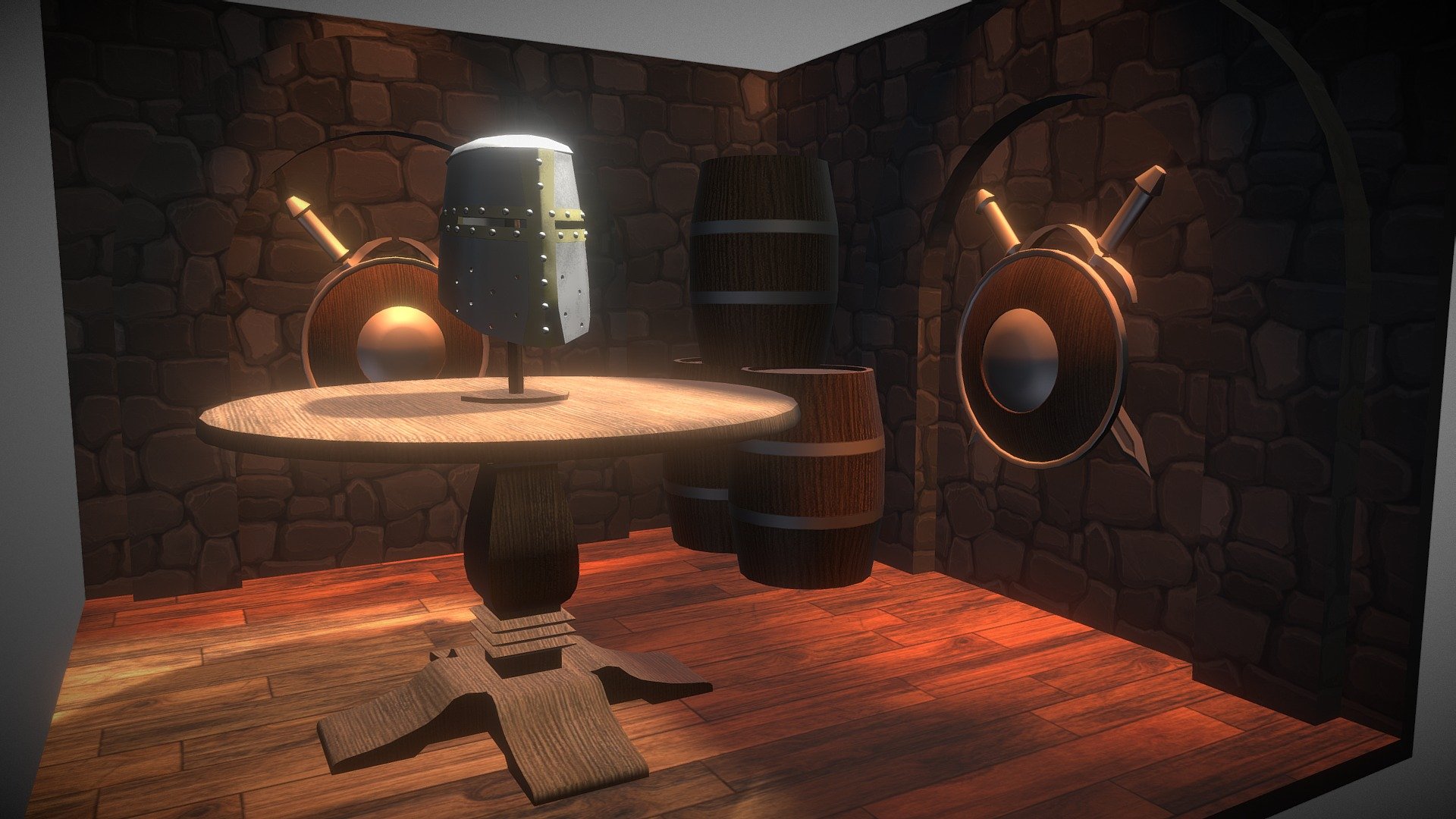 ARMOURY - 3D model by DarraghR [ef91e91] - Sketchfab