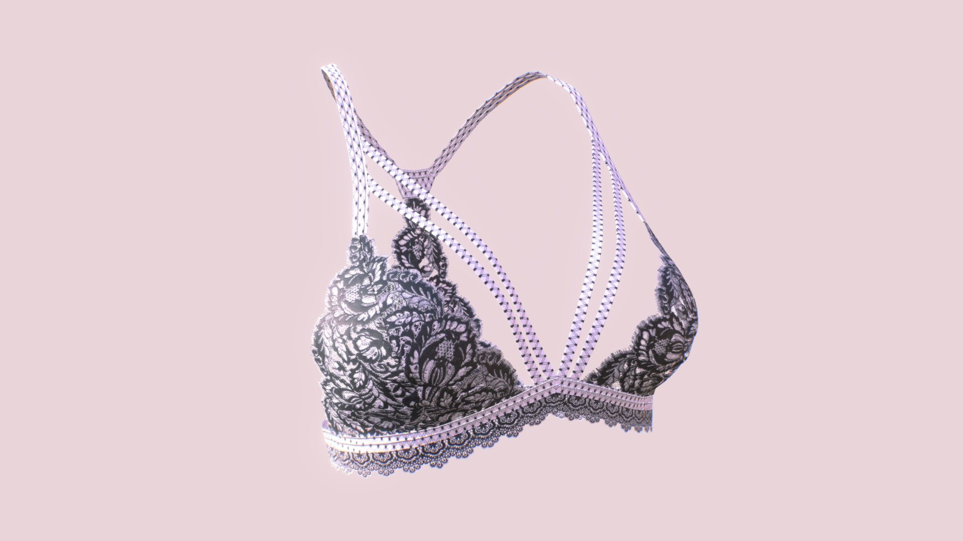 Bra model 2 - 3D model by ordiz [ef95199] - Sketchfab