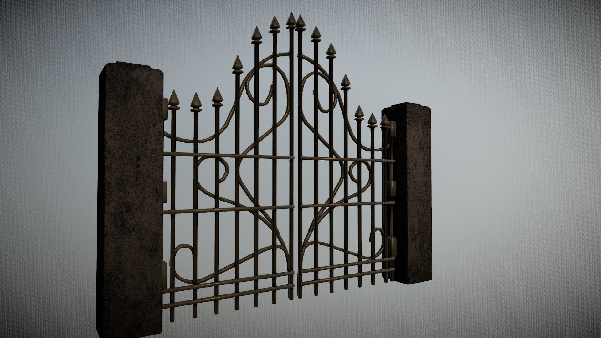 Gate - Download Free 3D model by imperishability [ef97e30] - Sketchfab