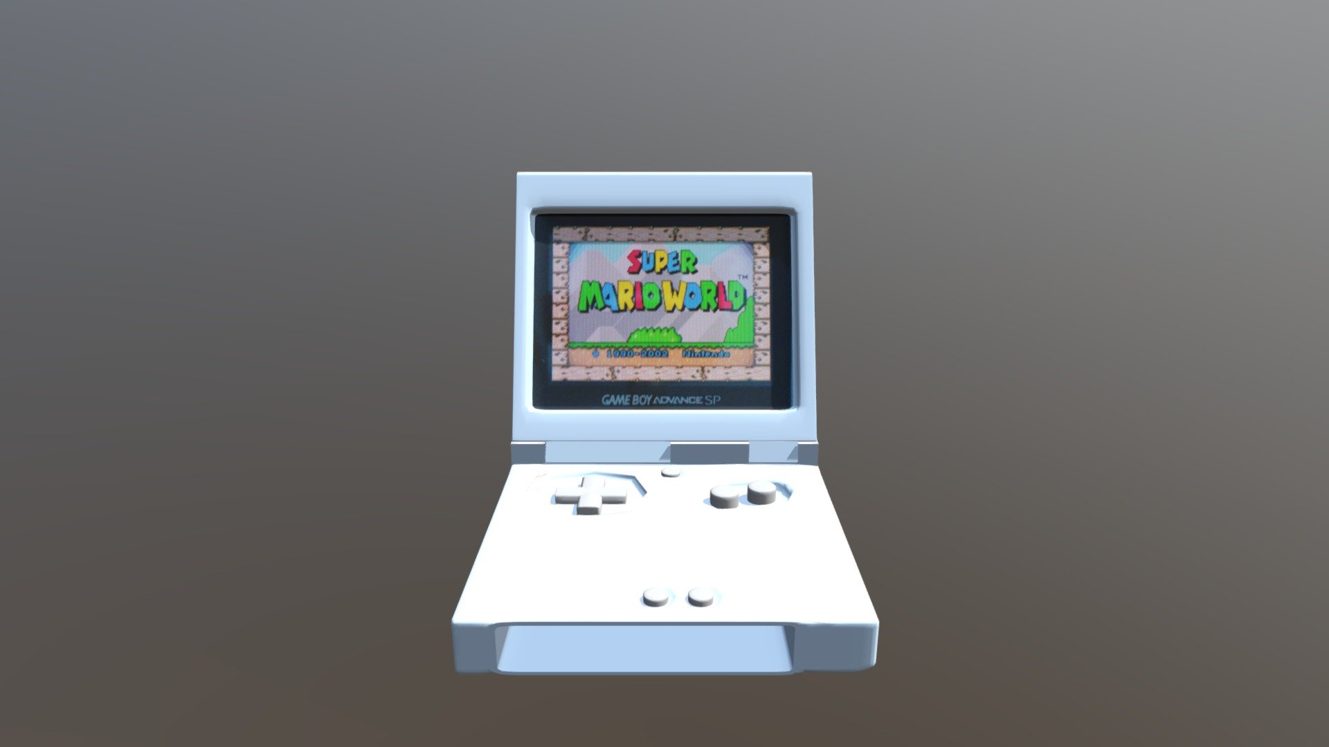 Gameboy Advance - 3D model by petercimino [ef98760] - Sketchfab