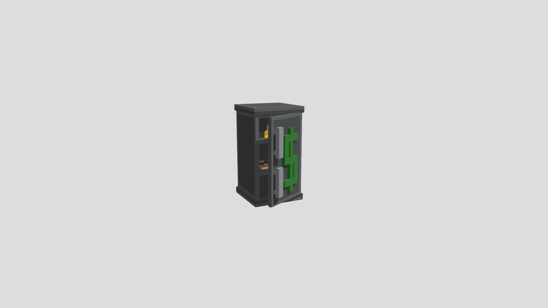 Coffre fort - 3D model by NaykoHdx [ef9b7f6] - Sketchfab