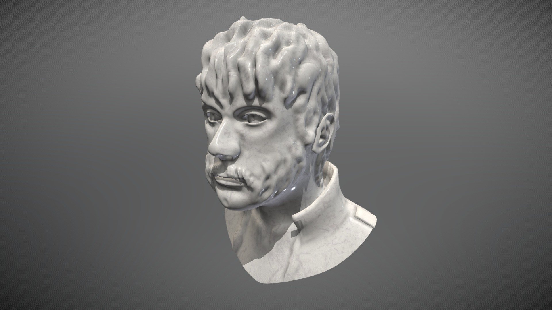HighPoly self-portrait - Download Free 3D model by Czaruk [ef9cc58 ...
