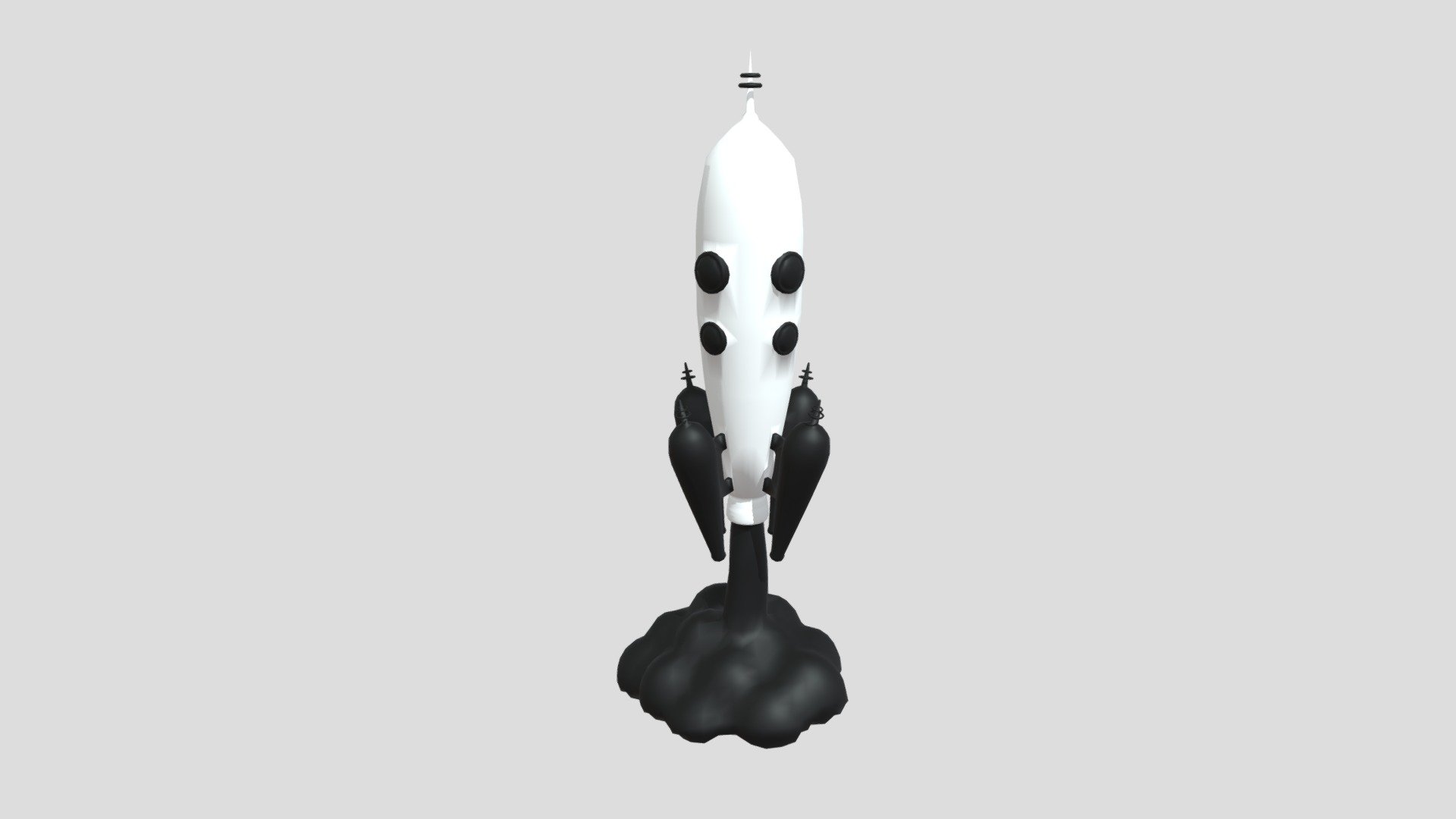 Rocket 9 - 3D model by G4Fly4Ever [ef9d6e9] - Sketchfab