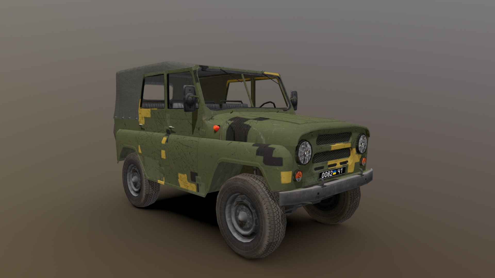 Ukrainian UAZ-469 - Download Free 3D model by 42manako [ef9dd0f ...