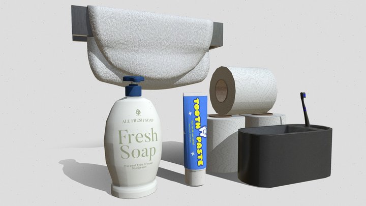 Toothbrush 3D models - Sketchfab
