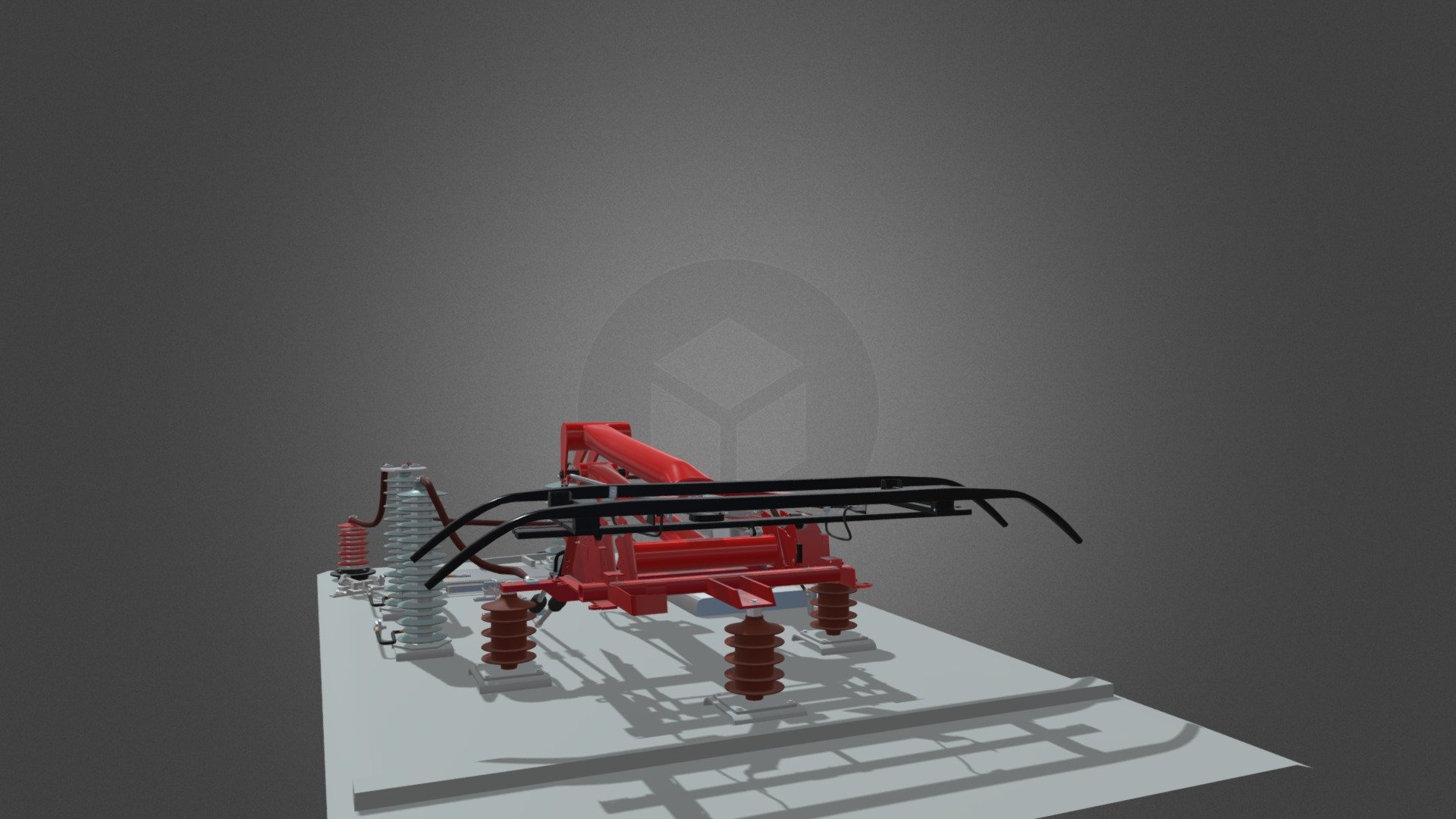 Pantograph DT1 - 3D model by Roshan. (@rk256844) [ef9eb83] - Sketchfab