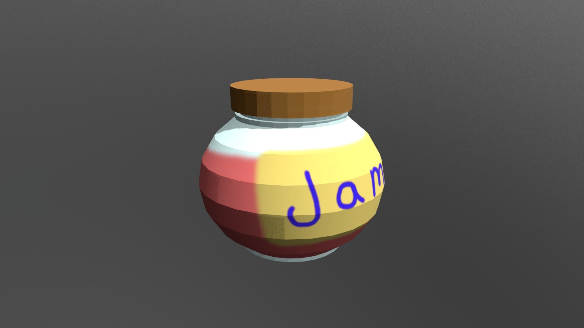 Jam jar - 3D model by ConcernedGravy [efa0838] - Sketchfab