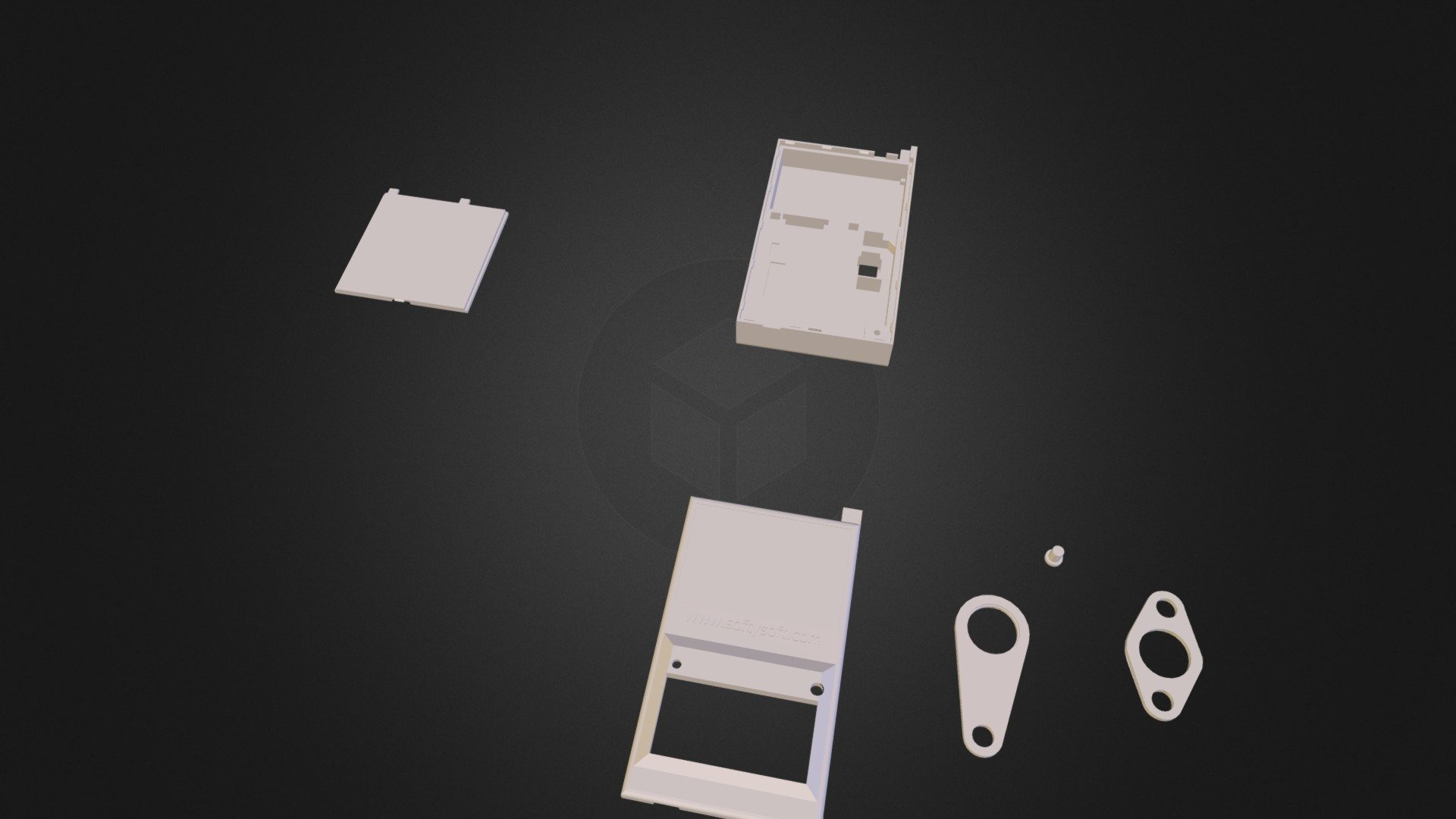 boitier - 3D model by softysoft [efa10db] - Sketchfab