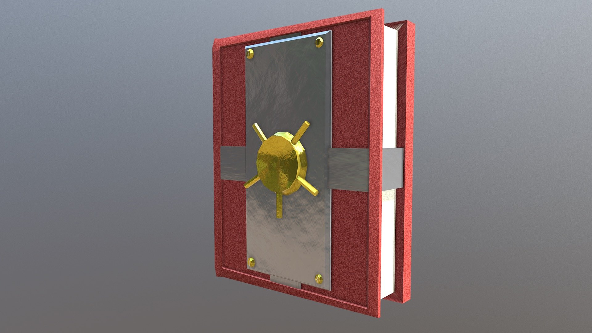 Vault Book - Download Free 3D model by slothinja [efa2ad9] - Sketchfab