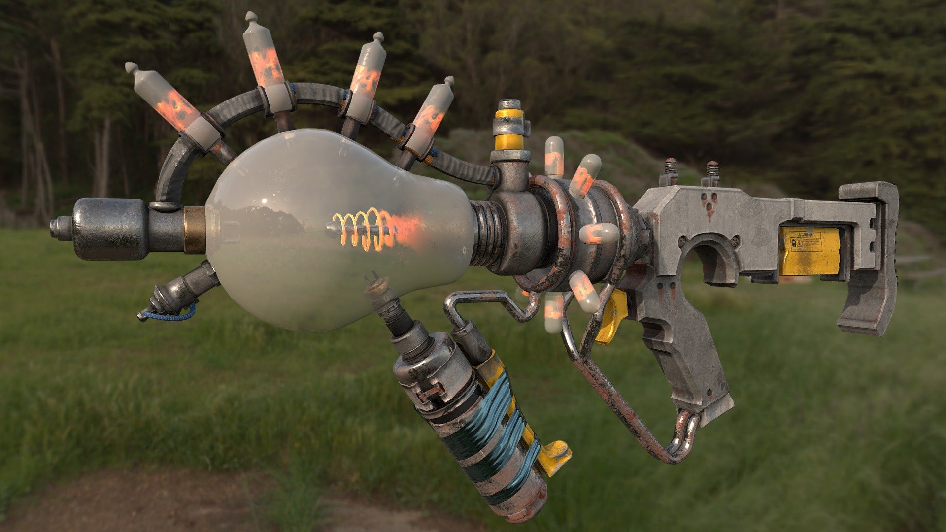 Lightbulb Blaster - Download Free 3D model by AdamBetts [efa2d6f ...