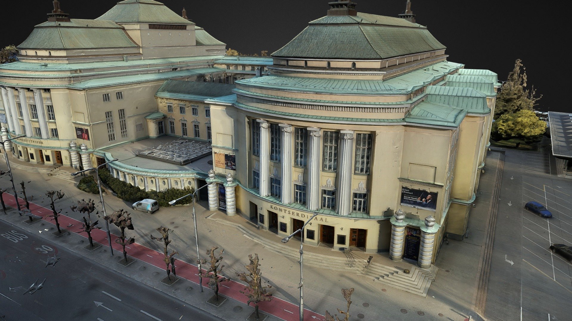 Estonia Ooperimaja - Tallinn - 3D model by 3Di (@3Dinformation ...