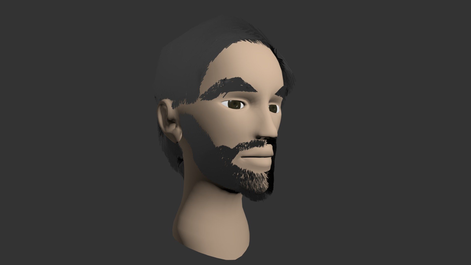 Semi-realistic Head - 3D model by EmiyaSyahriel [efa58e4] - Sketchfab