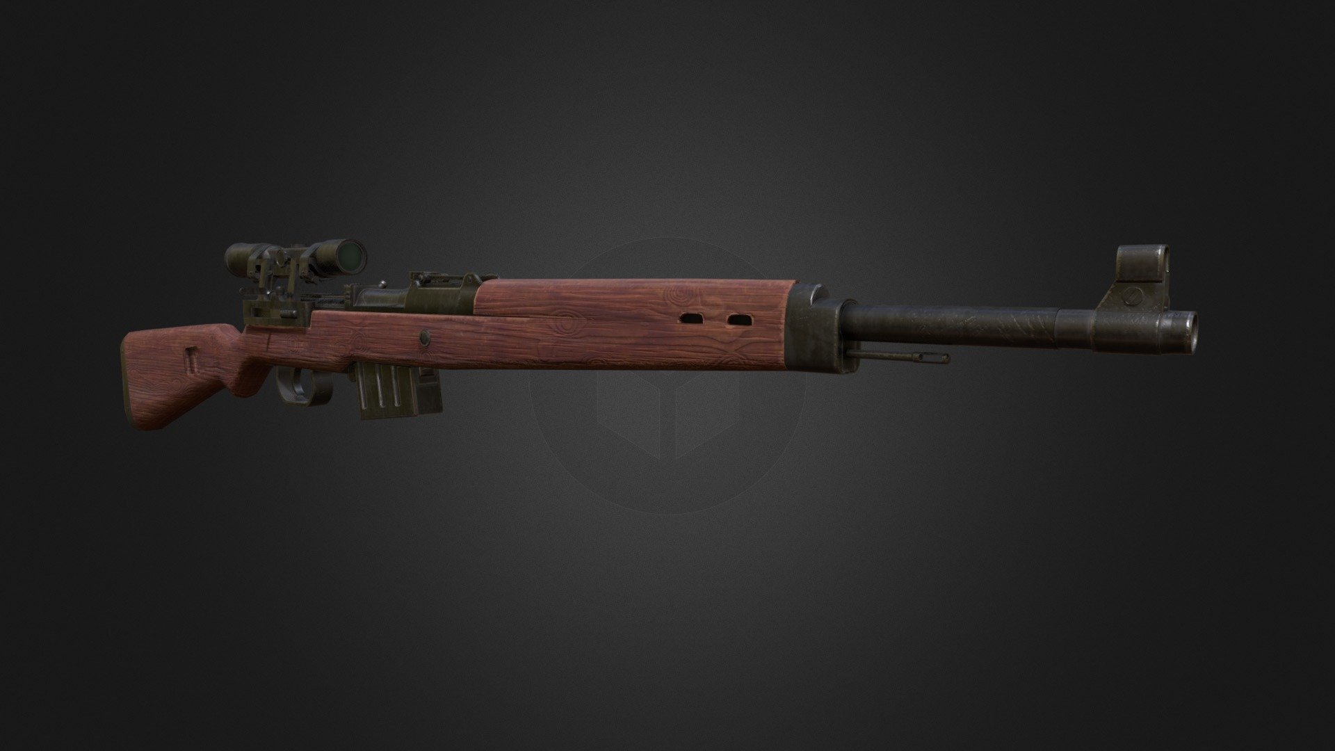 Game Ready Gewehr 43 - 3D model by onurerdemart [efa9762] - Sketchfab