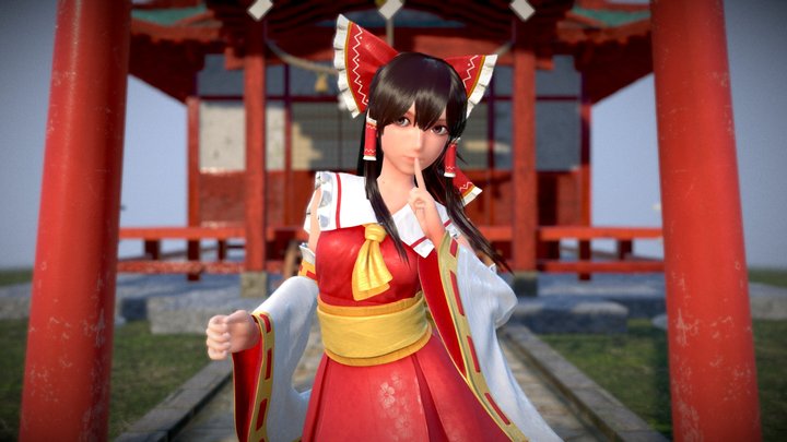Reimuhakurei 3D models - Sketchfab