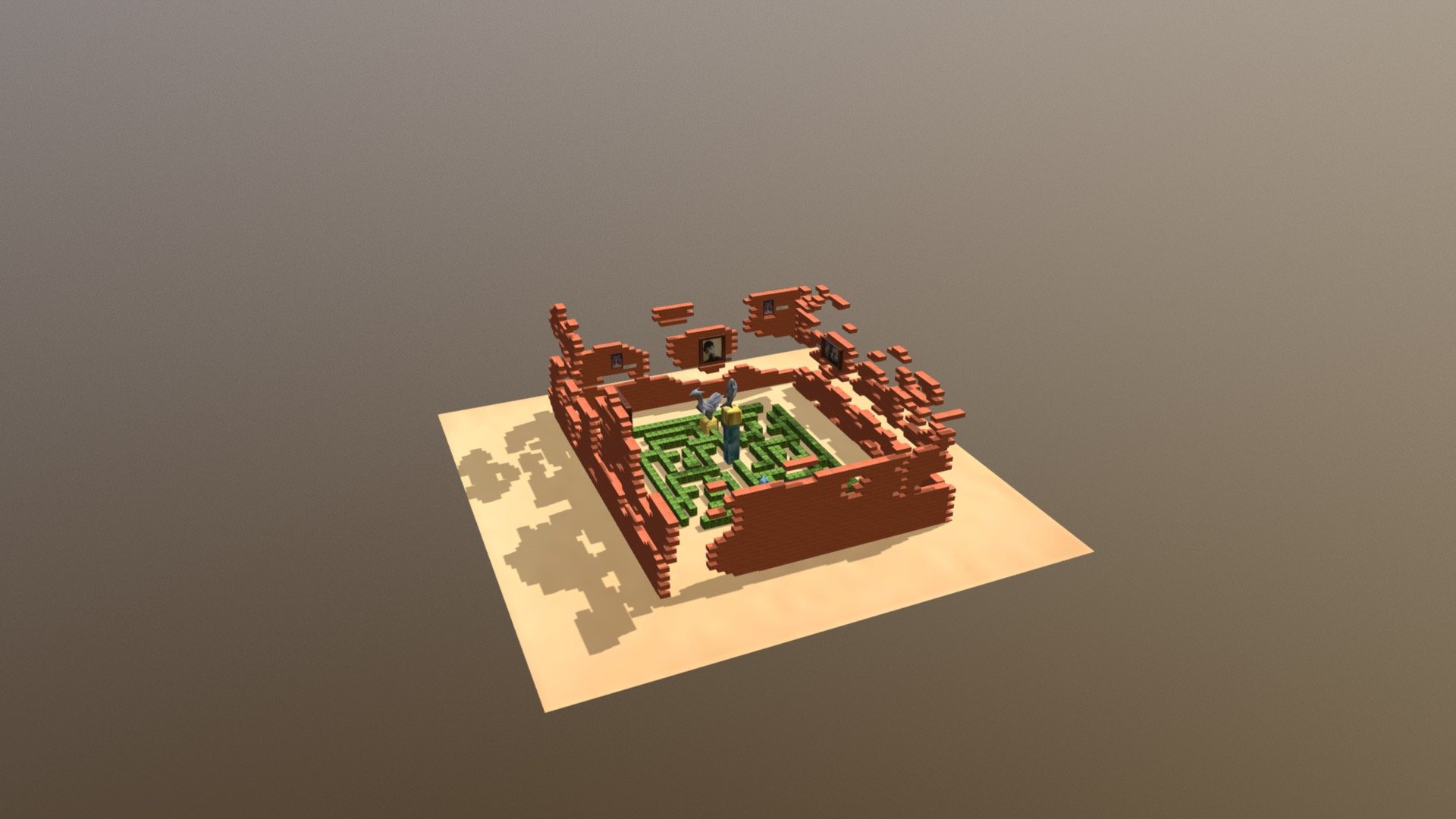 Yulun Wu Final Project Part B - 3D model by Eric777w [efaaa94] - Sketchfab