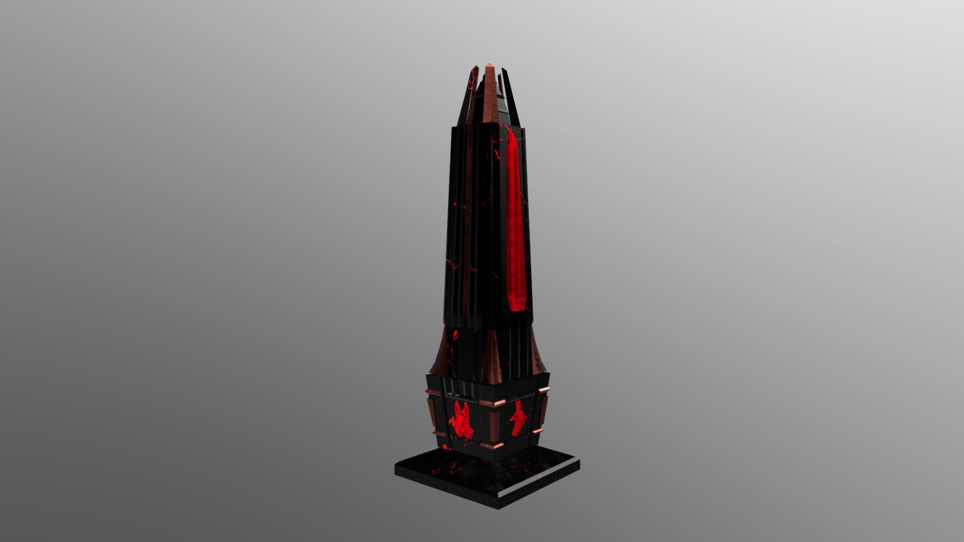 Sci-Fi Obelisk - 3D model by tjhunter51 [efab646] - Sketchfab