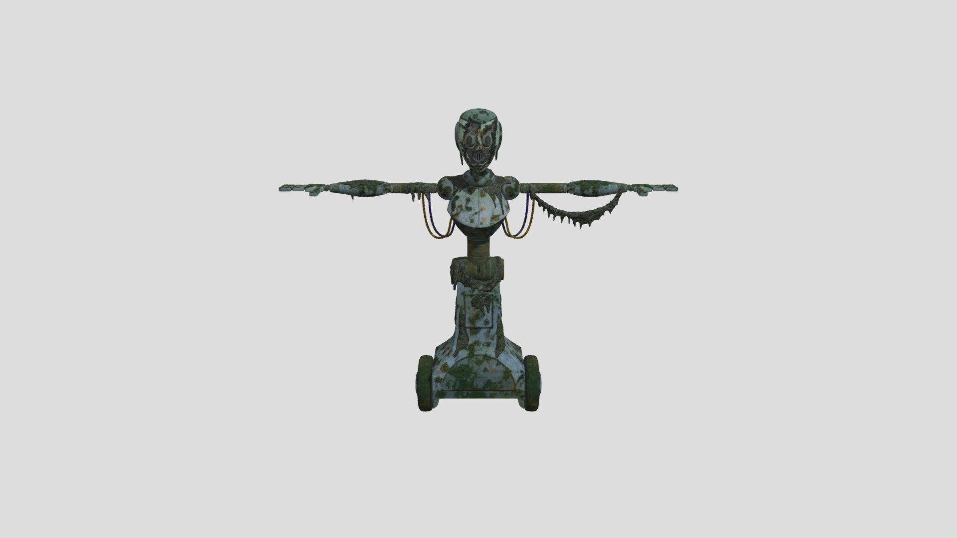 Security Staff Bot Sewer - Security Breach - Download Free 3D model by ...