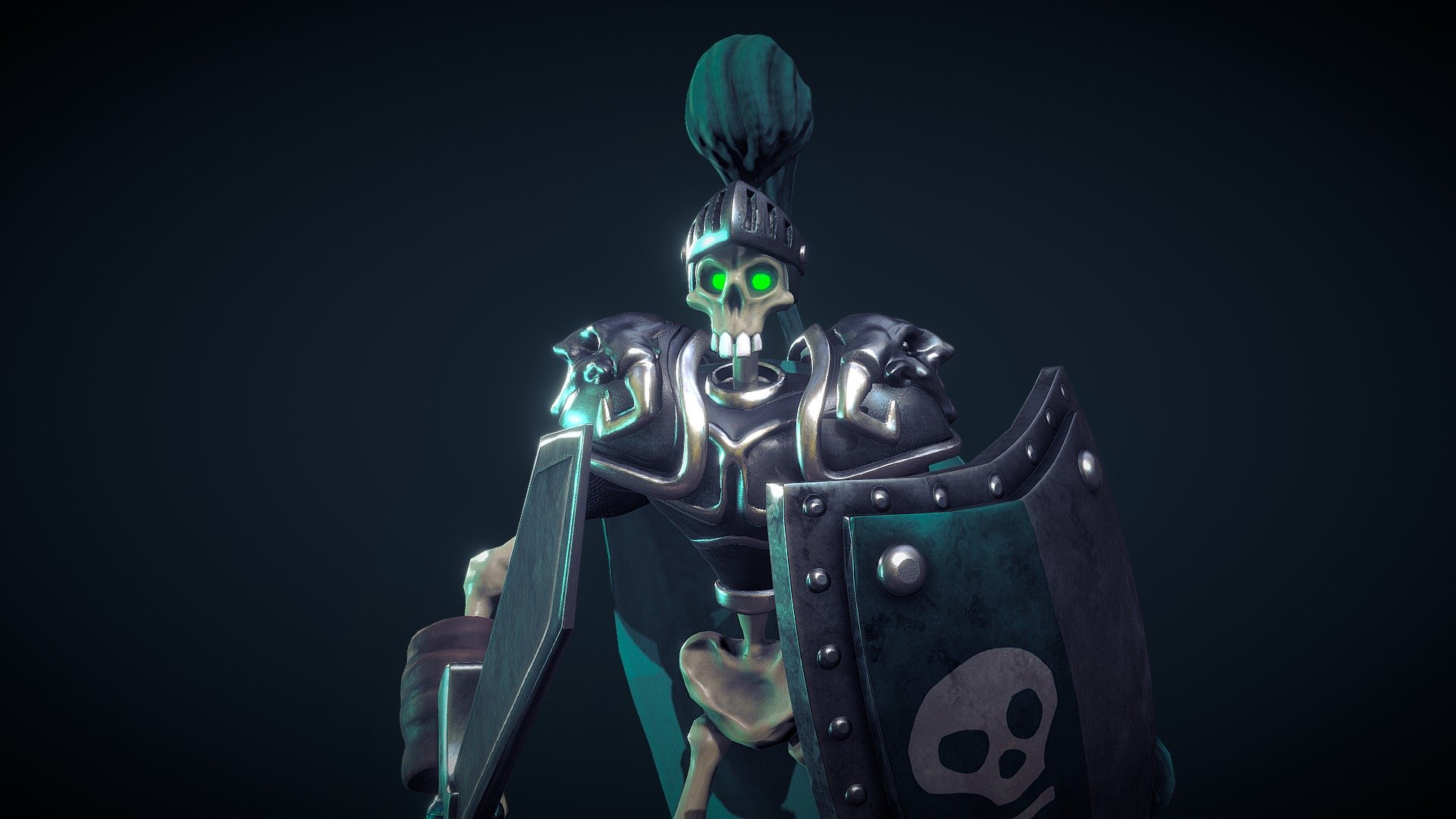 Spooky Death Knight - 3D model by Gamefruit (@step) [efb00bd] - Sketchfab