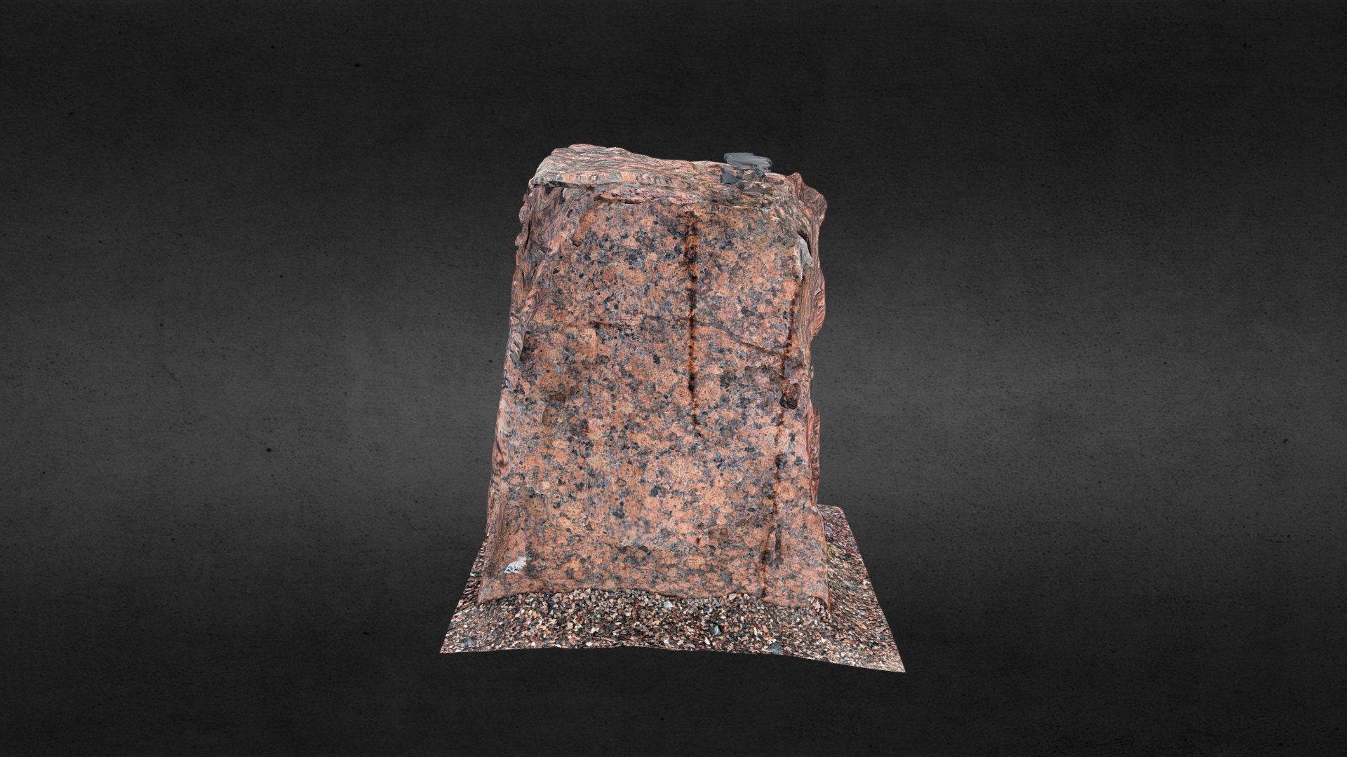 Rapakivigraniitti, anjankoski - 3D model by Tapio Soukka (@Soukka) [efb0122] - Sketchfab