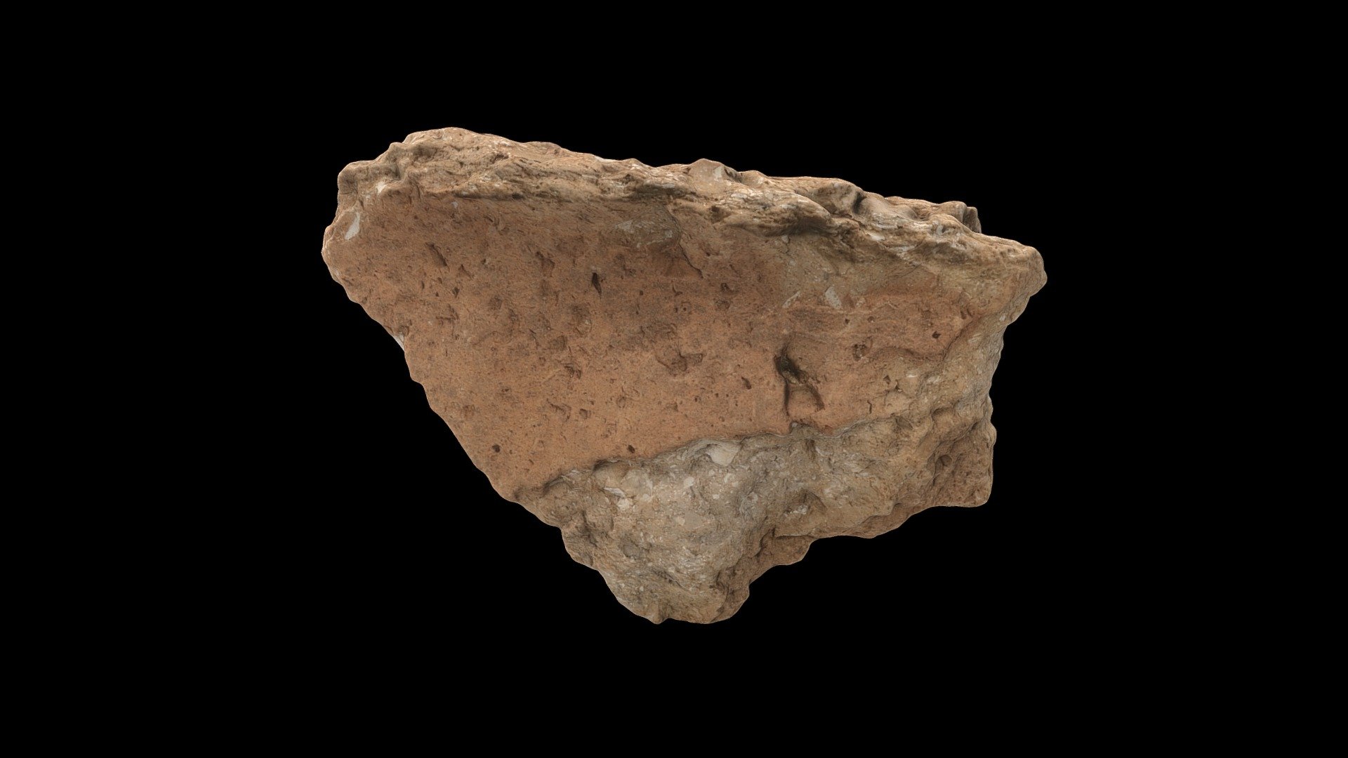 Shell Tempered Sherd, Late Prehistoric - 3D model by danderson4 ...