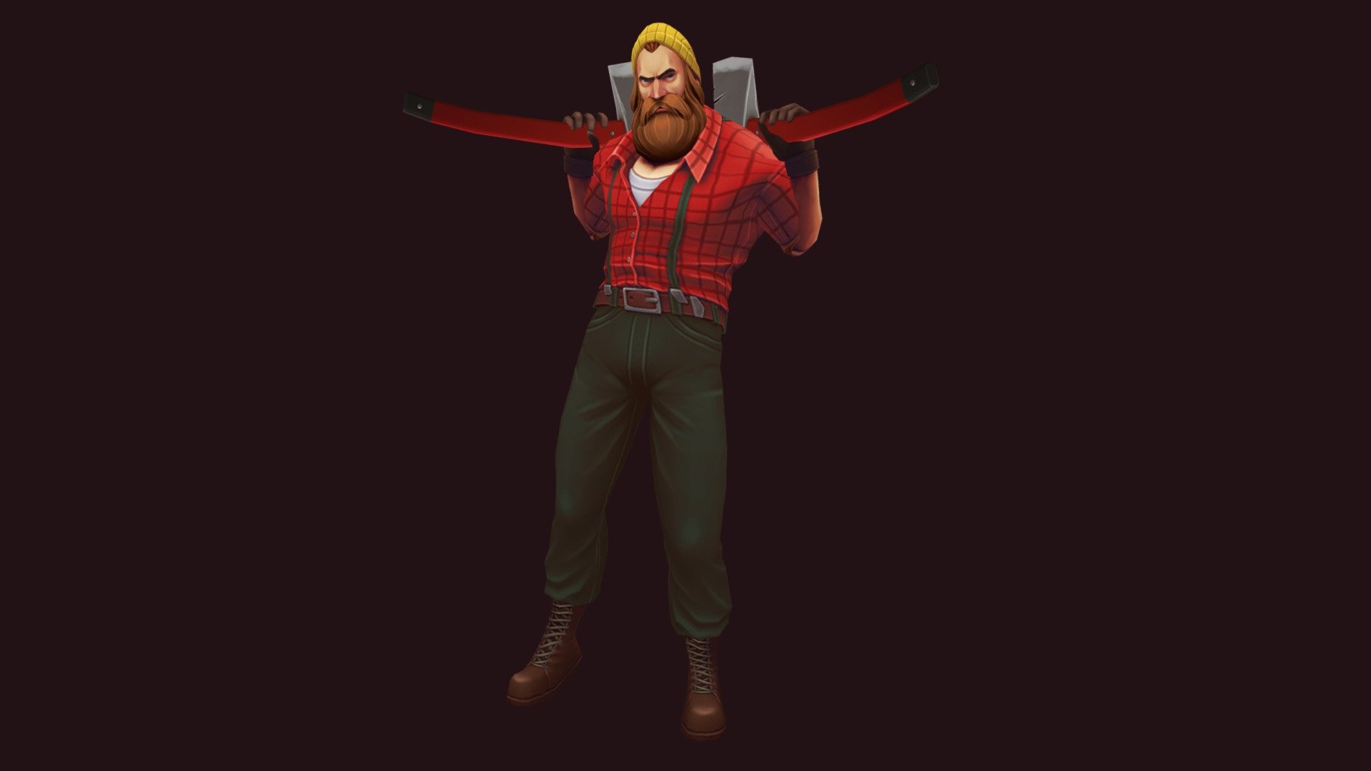 Axeman - 3D model by archeegun [efb1e2a] - Sketchfab