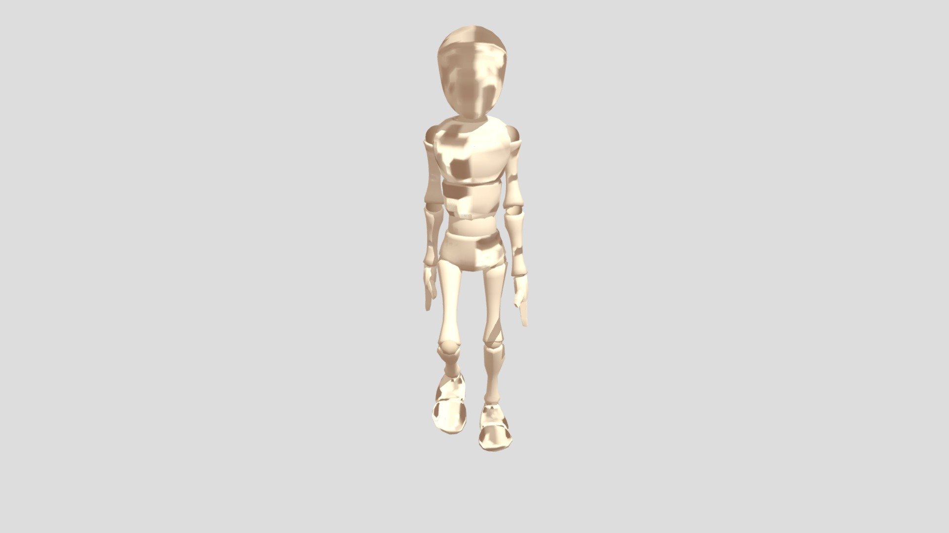 Walking Guy - 3D model by ethmilla33 [efb2a9a] - Sketchfab
