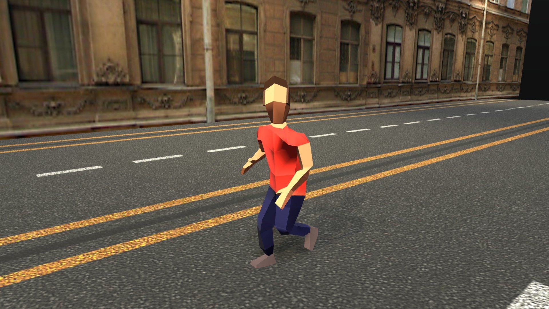 LOW POLY MAN - Download Free 3D model by Ibrahimhafiftas [efb2d9c ...