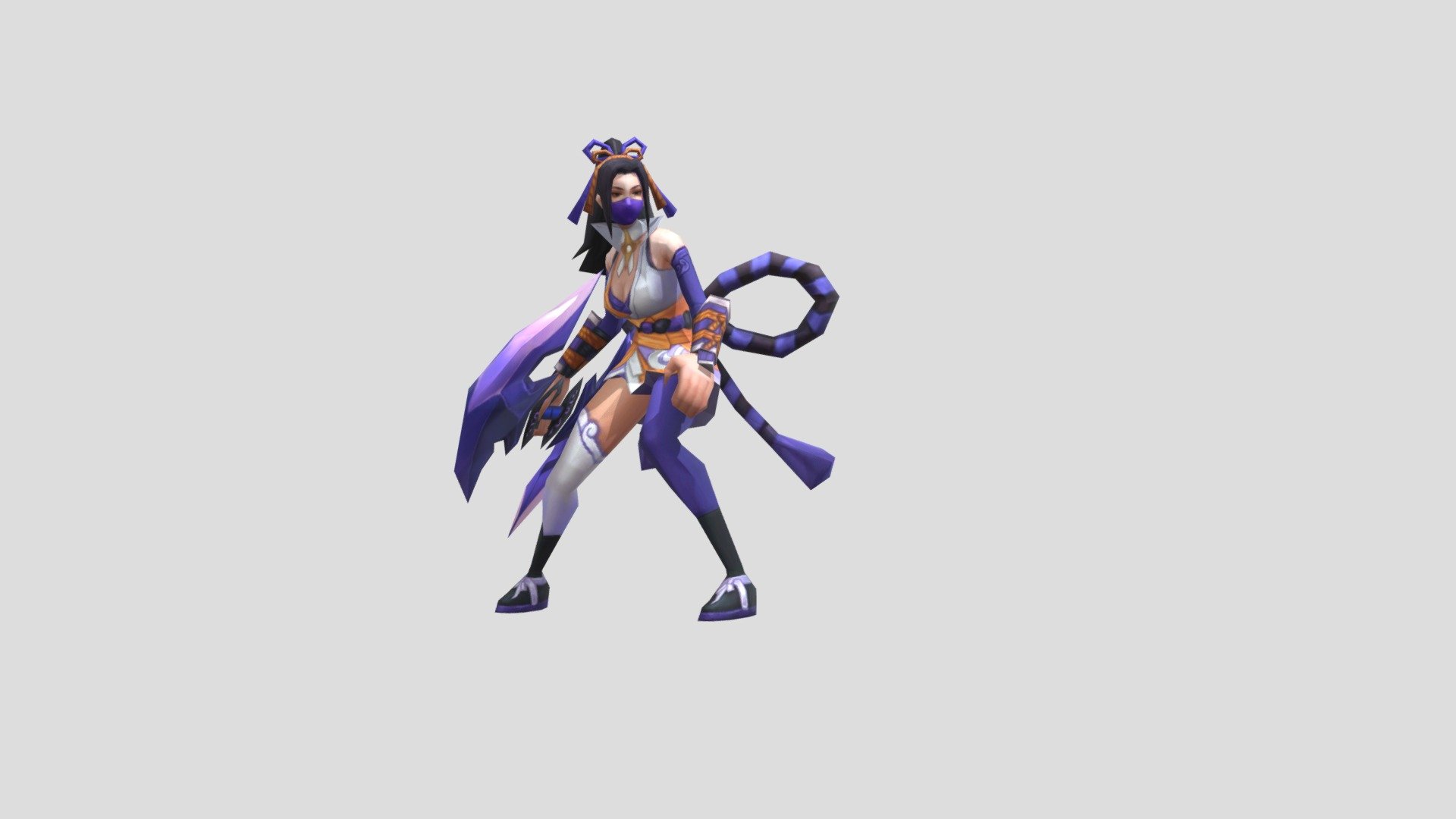 Hero_Hanabi_Resplendent_Iris - Download Free 3D model by 3DHeroesMLBB ...