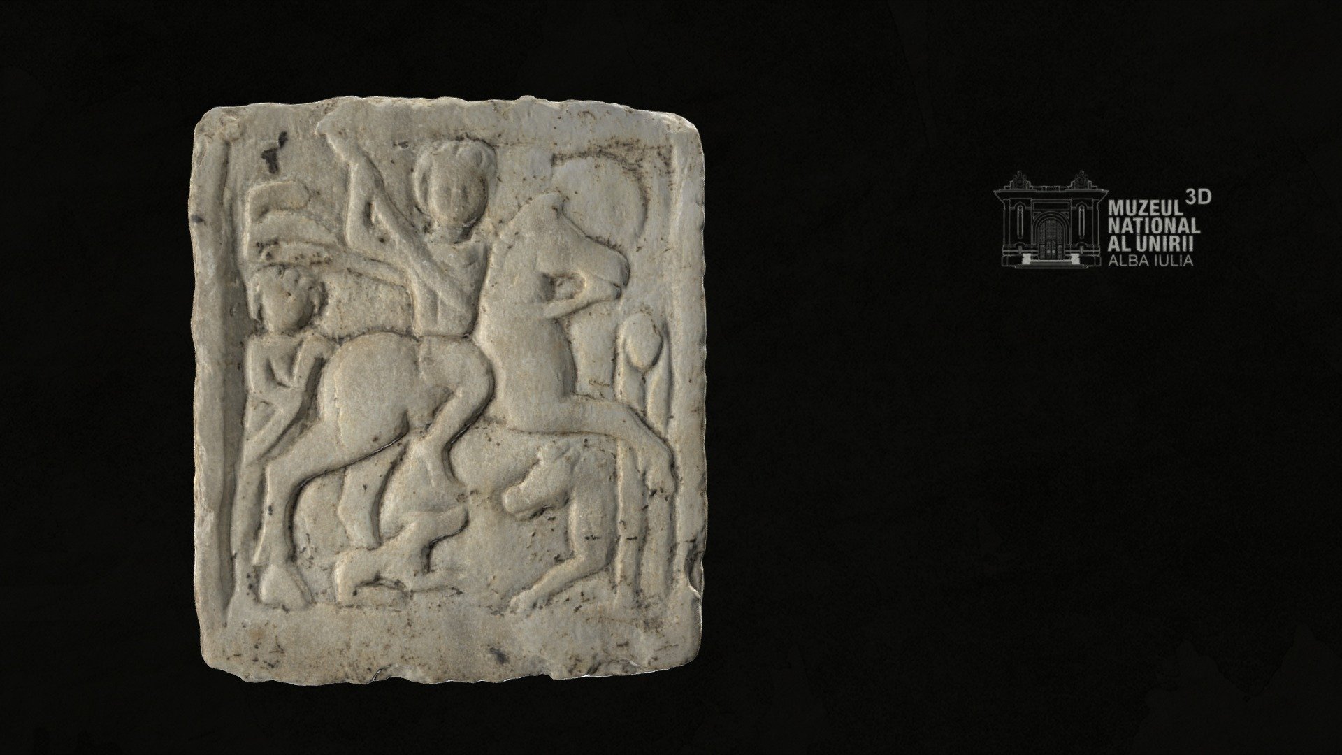 Relief votiv Cavalerul Trac - 3D model by Muzeul Național al Unirii ...