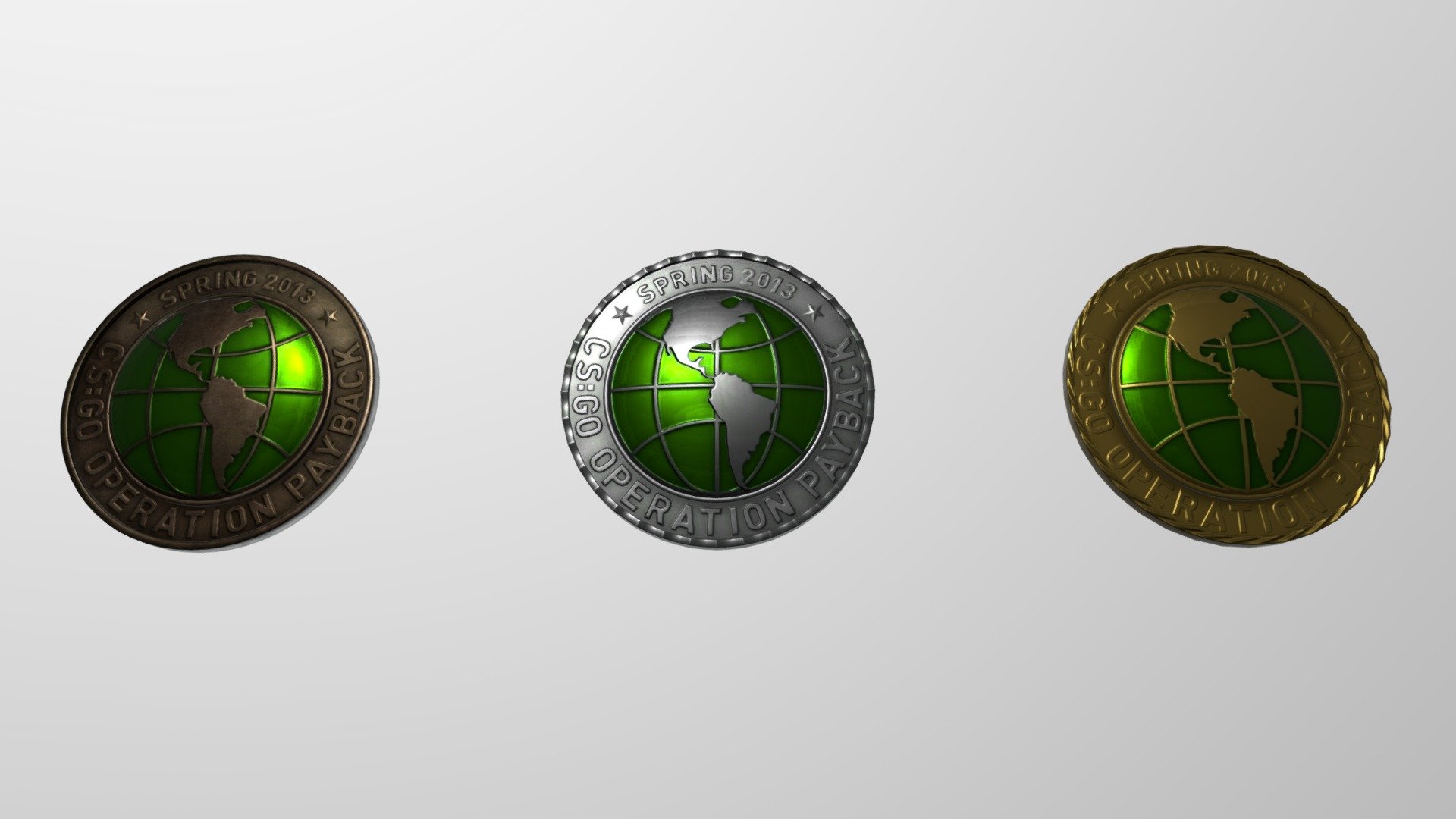 CS:GO Operation Payback Coins - Download Free 3D model by Nikstoun69 ...