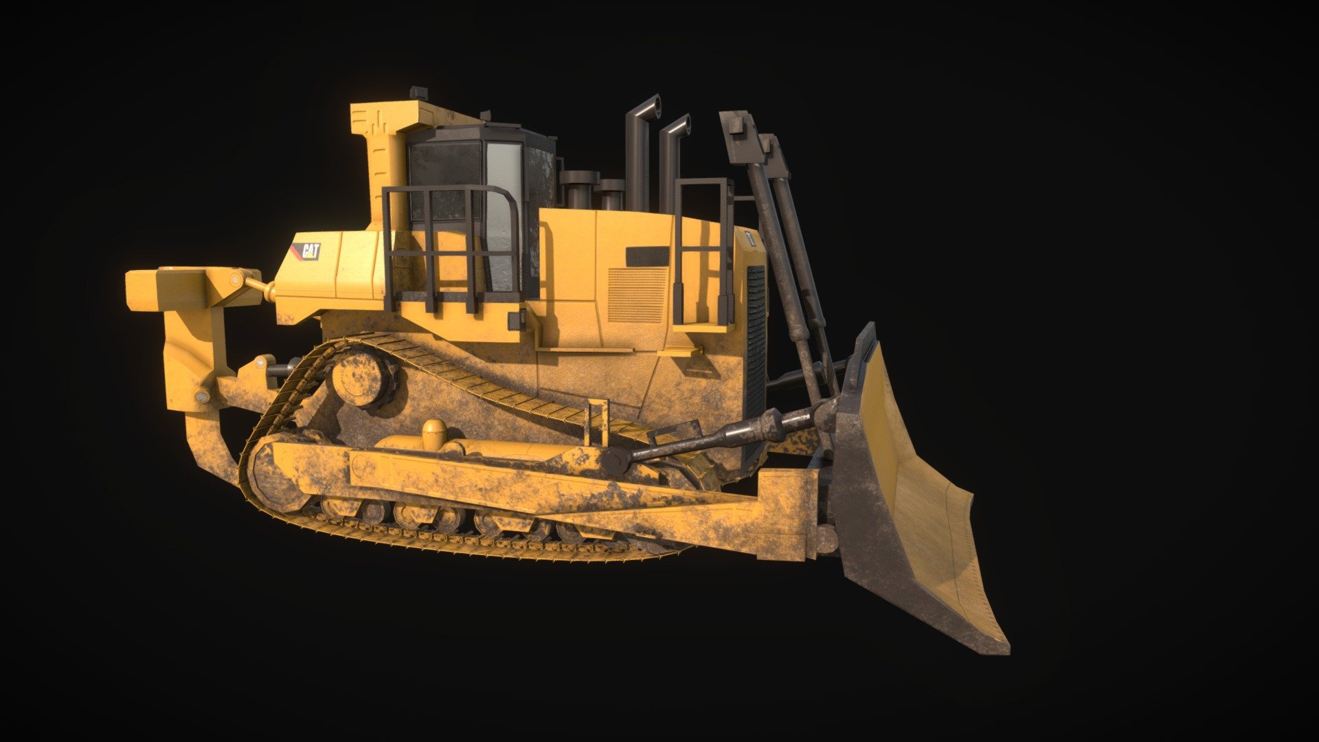 Dozer Model - 3D model by AmaTimTim (@timothyliebenberg.3d) [efb78ee ...
