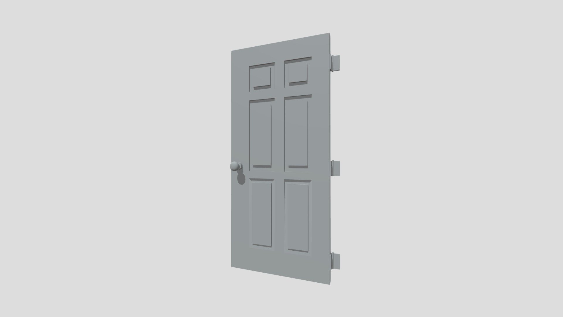 Door 2 (Redesign) - 3D model by tquinn18 [efb8023] - Sketchfab