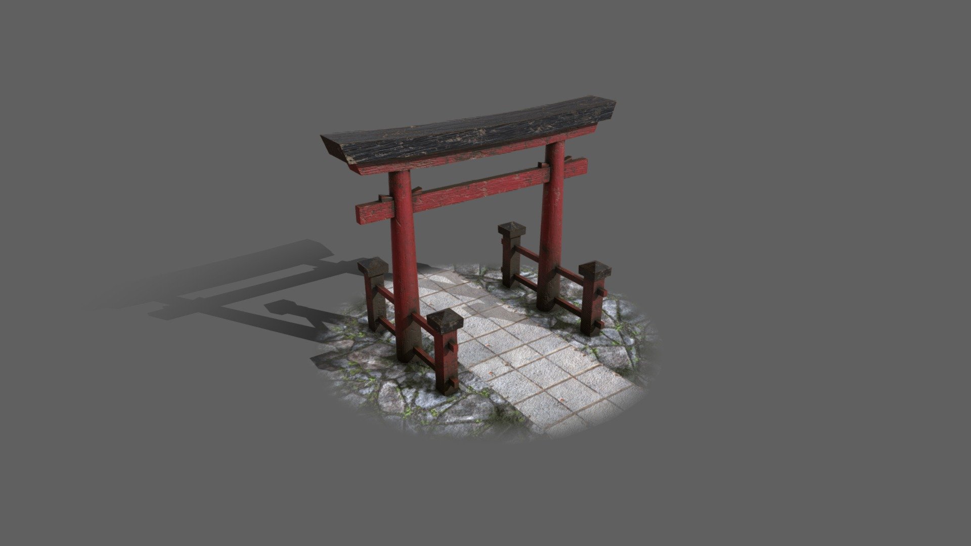 Tori Gate (Game Ready) - 3D model by AdityaVishwakarma [efb8227 ...