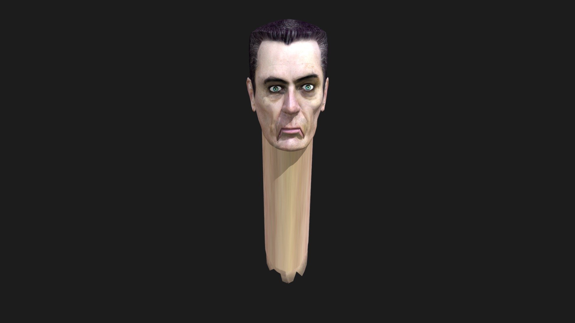 G-man head model - Download Free 3D model by skibidi toilet model,s ...
