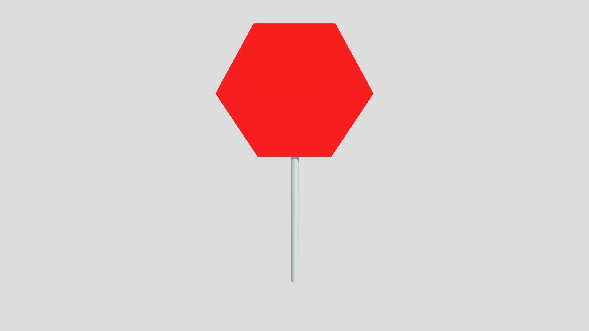 Red sign - Download Free 3D model by sara3dbear [efbade7] - Sketchfab