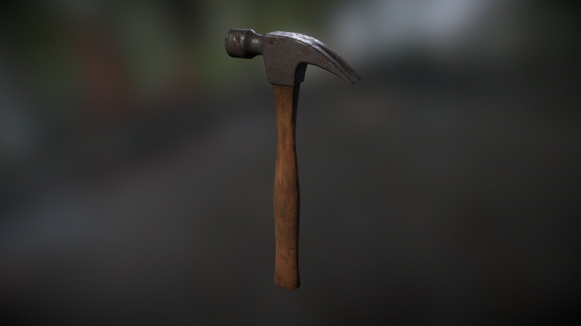 Hammer from "Drive" movie (PBR) - Download Free 3D model by Yogensia ...