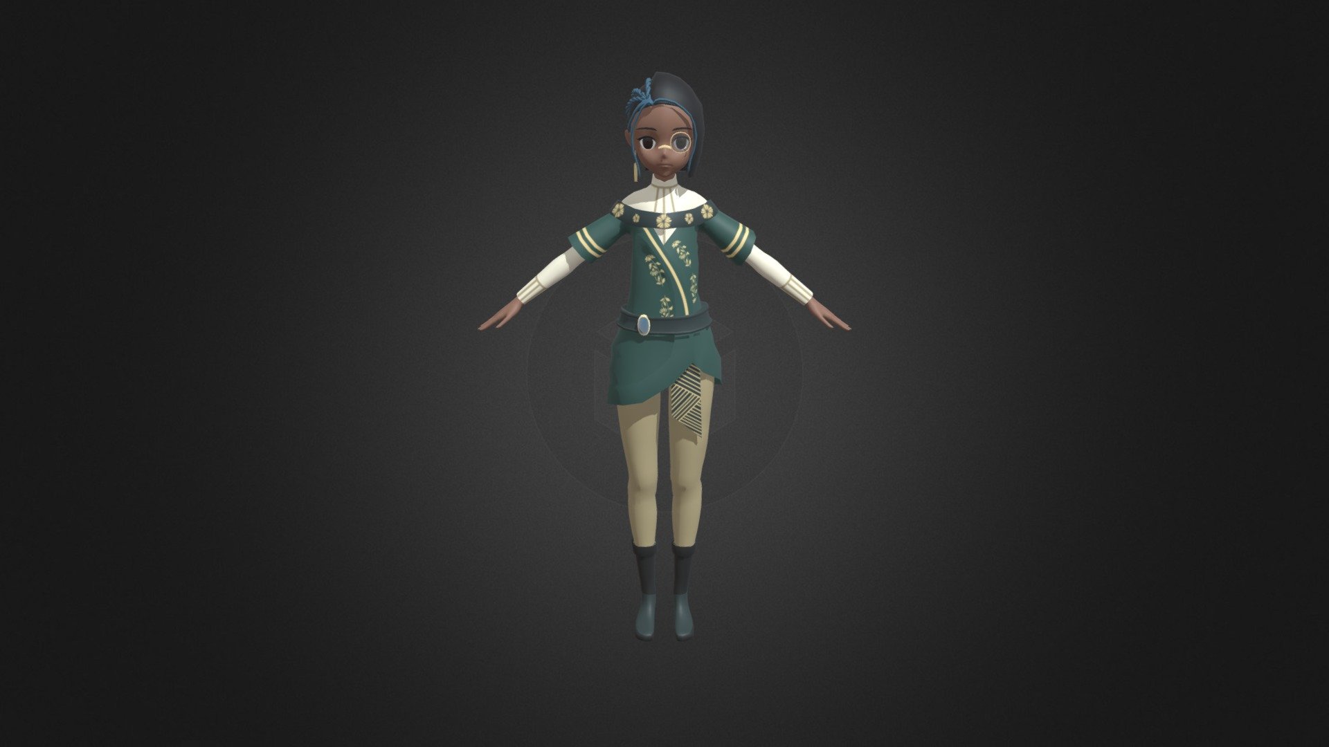 Estudioso - 3D model by clariscordia (@bubruninha258) [efbcc08] - Sketchfab