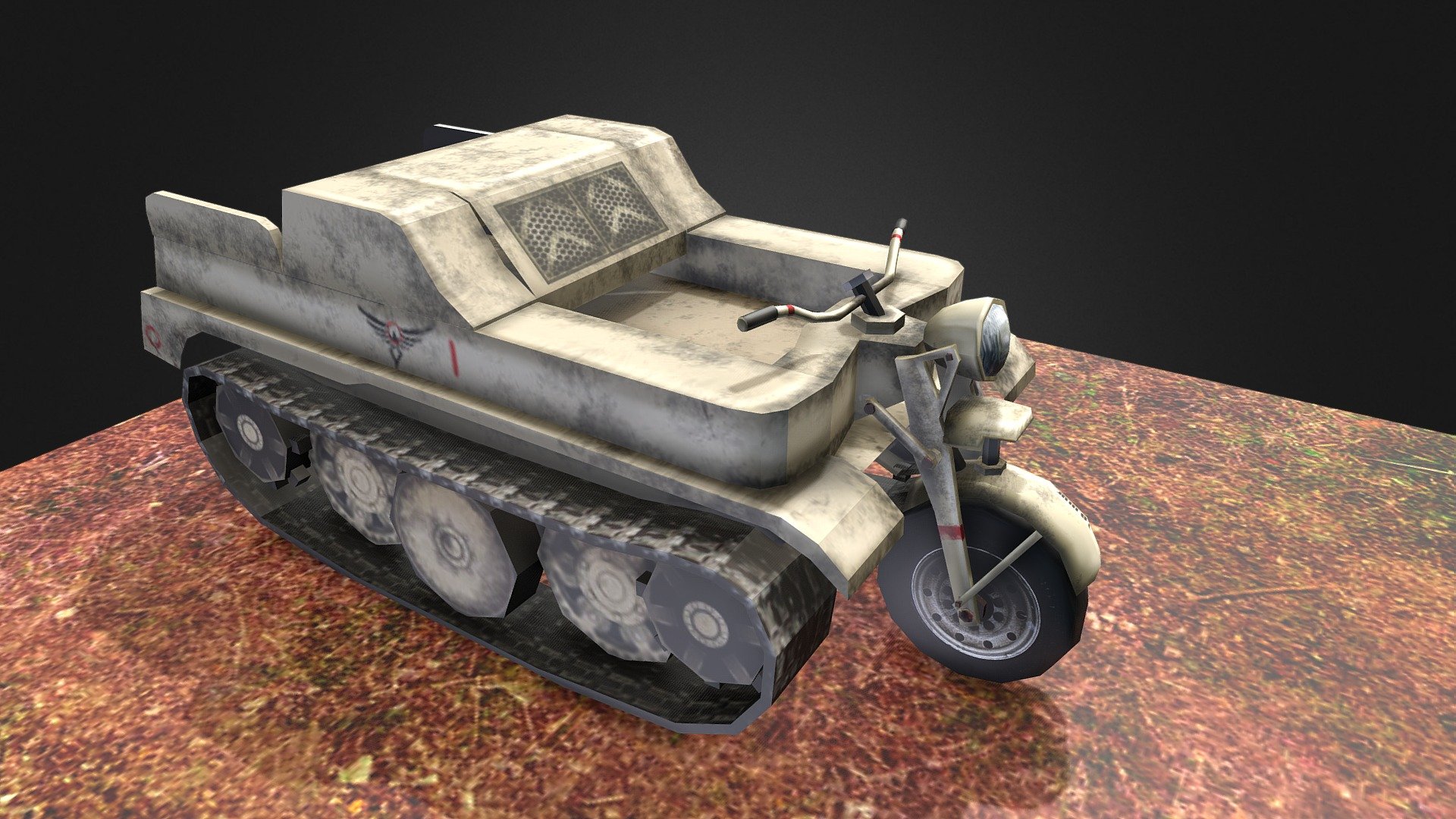 The Tank Bike - 3D model by eGameInstitute (@KalpanikGames) [efbd896 ...