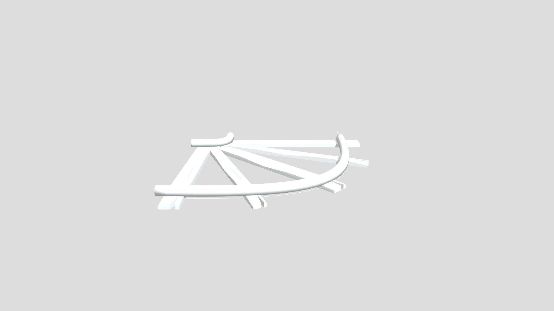 Curved Rail - Download Free 3D model by hleswick [efbdf14] - Sketchfab