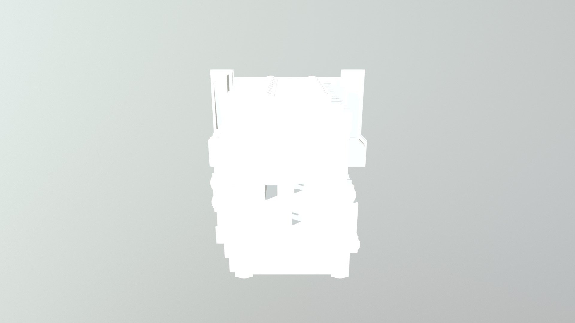 Residential Building - 3D model by Shady (@shady.mm100) [efbe603 ...