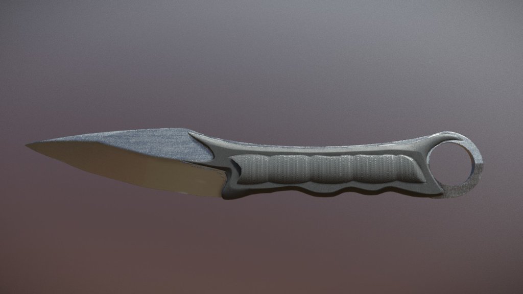 Small Hand Knife - 3D model by radioactivep90 [efbeca7] - Sketchfab