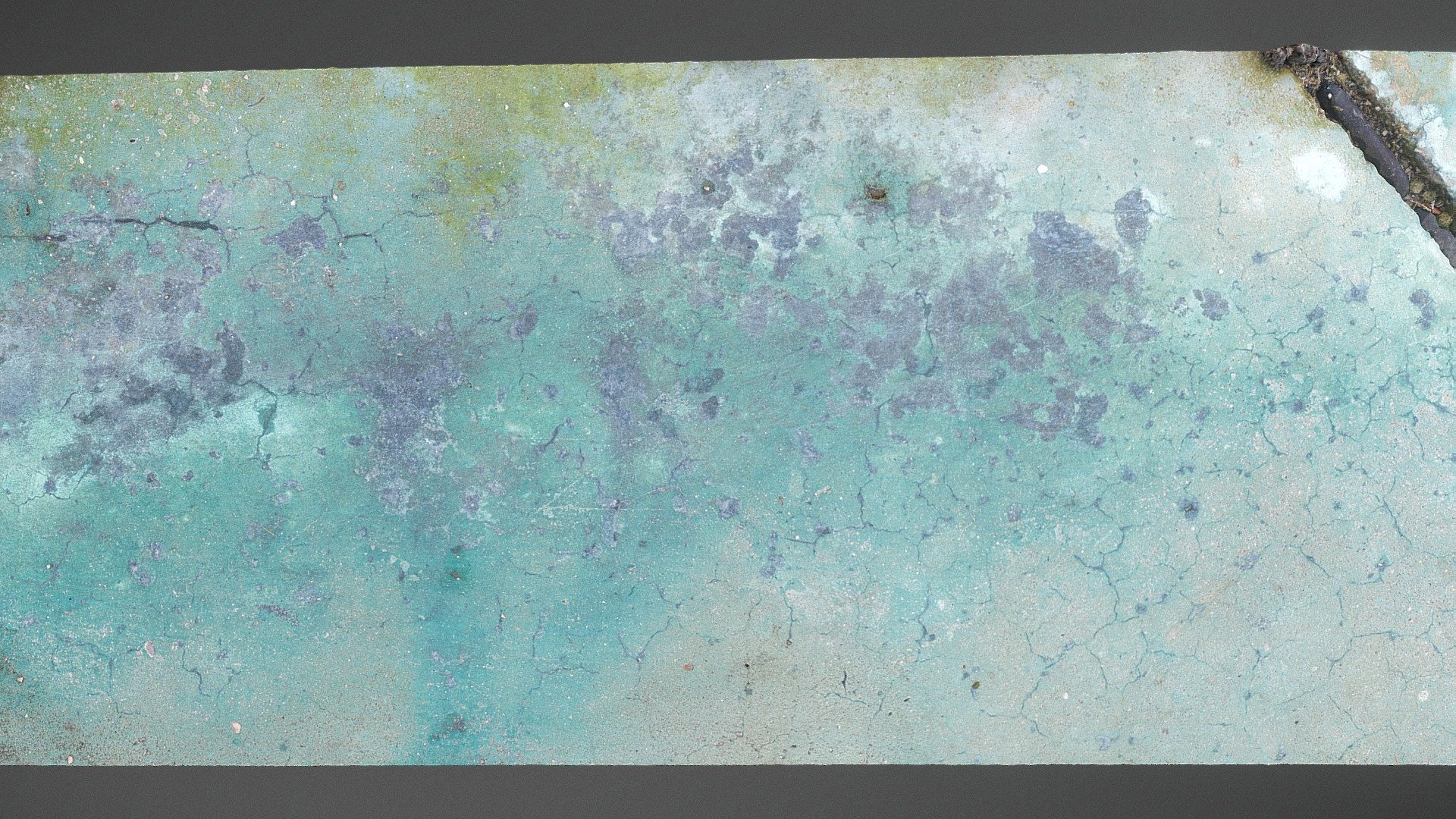 Copper roof rust stains on concrete - Download Free 3D model by ...