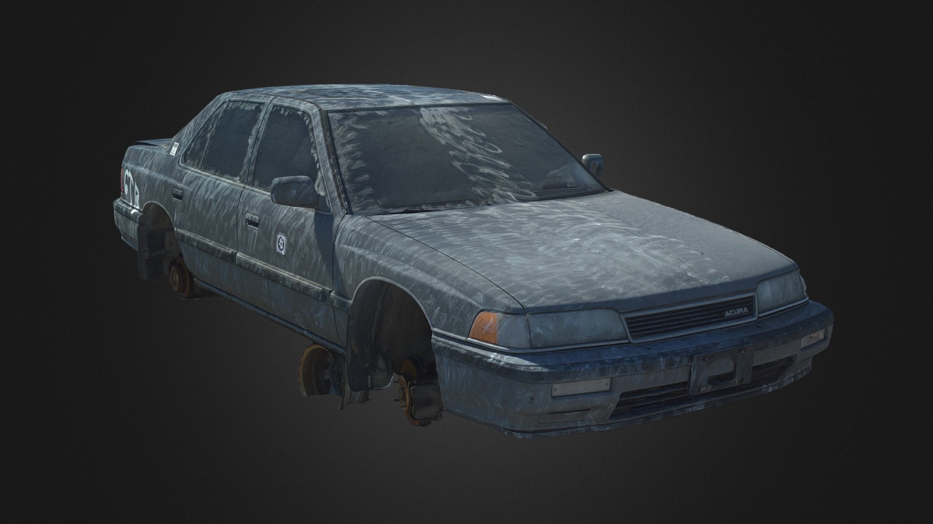 1989-1990 Legend 4-door [Scan] - 3D model by Rush_Freak [efc2494 ...
