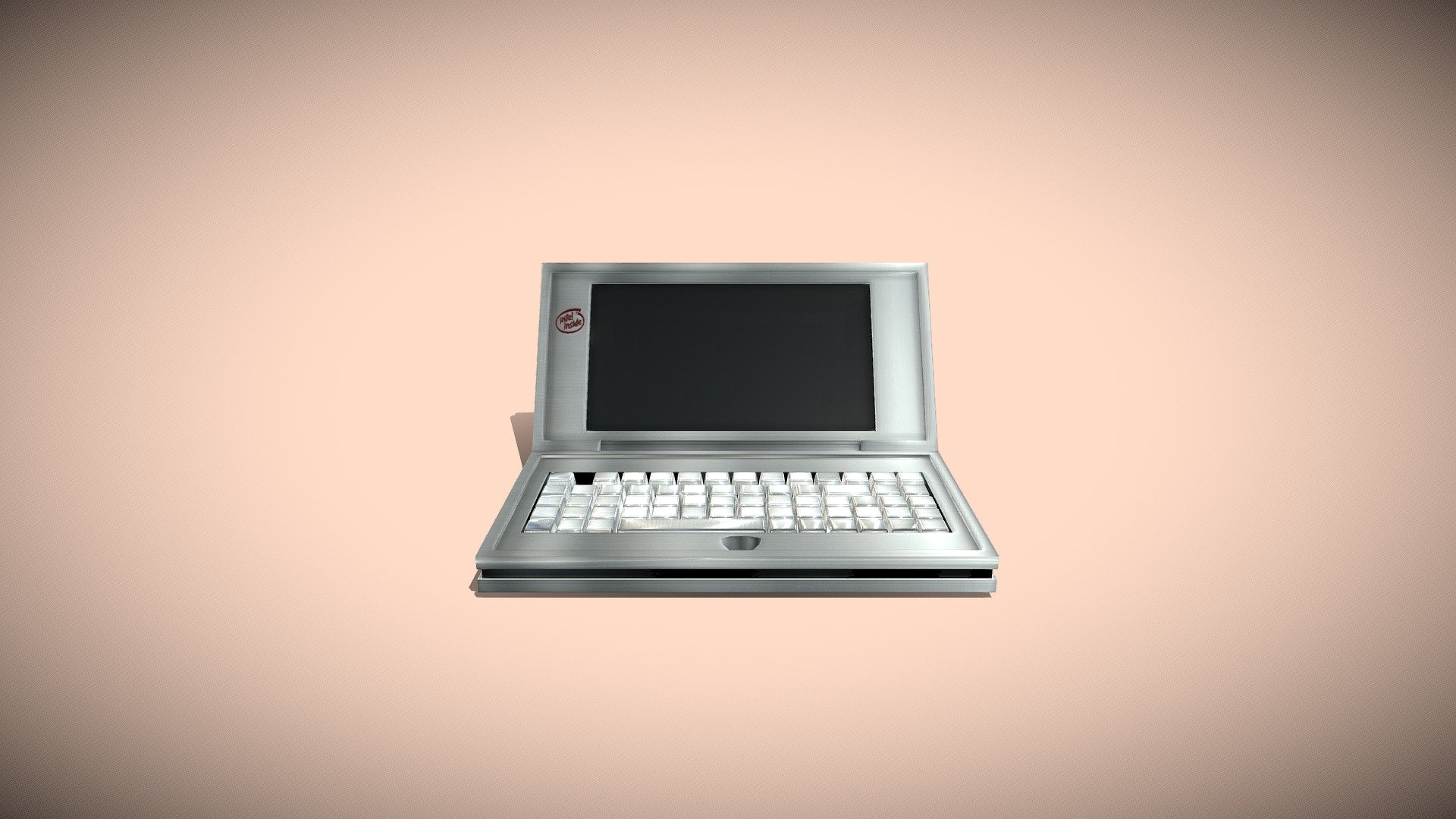 Old Laptop - Download Free 3D model by Anom Purple Modelling (@Anom404 ...